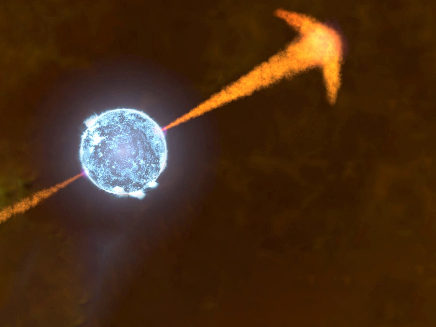 Astronomers say this space ray is the brightest of all time