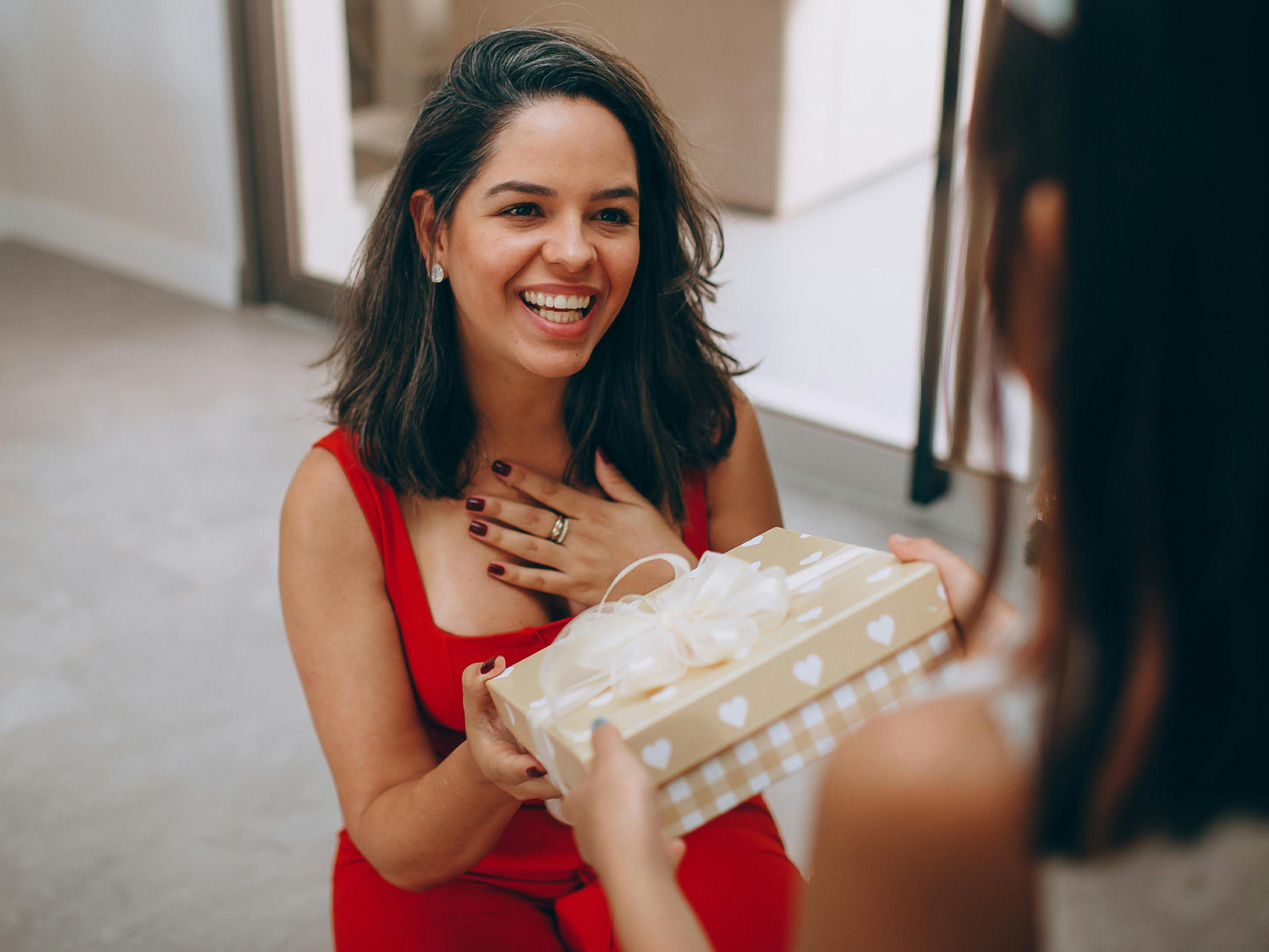 Resting gift face? Most fake their holiday excitement